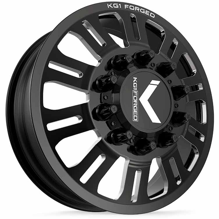 KG1 Forged DUEL KD004 Black/Milled 26x8.25 Wheel - KD004F2682528GM | XDP