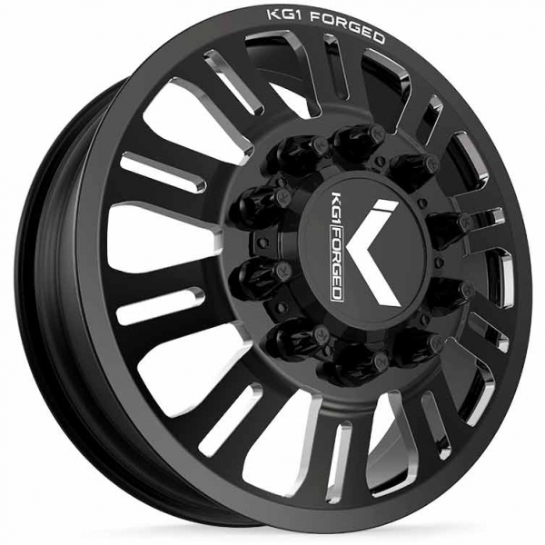 KG1 Forged DUEL KD004 Black/Milled Dually Wheel | XDP
