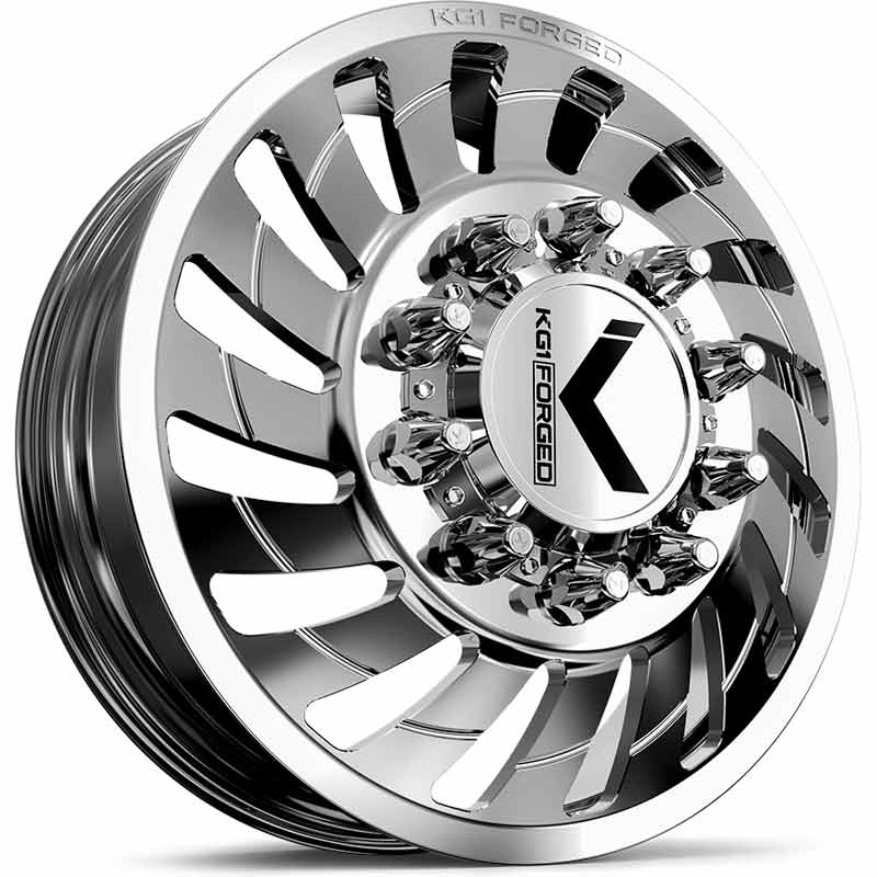 KG1 Forged RAZOR KD005 Polished/Milled Dually Wheel | XDP