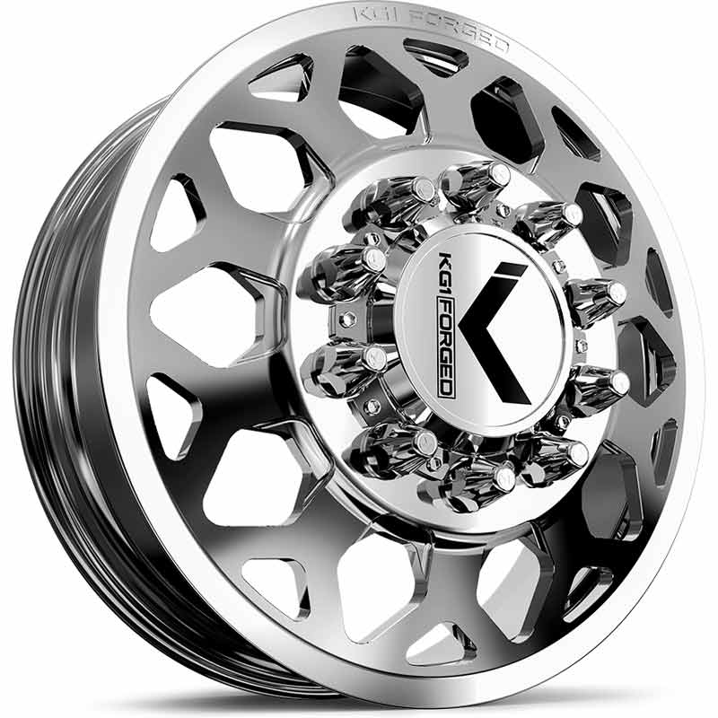 KG1 Forged BLITZ KD006 Polished Dually Wheel | XDP