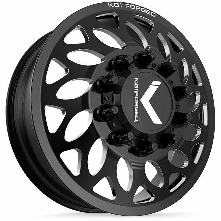 KG1 Forged LOTUS KD007 Black/Milled 24x8.25 Wheel - KD007F2482528GM-L | XDP