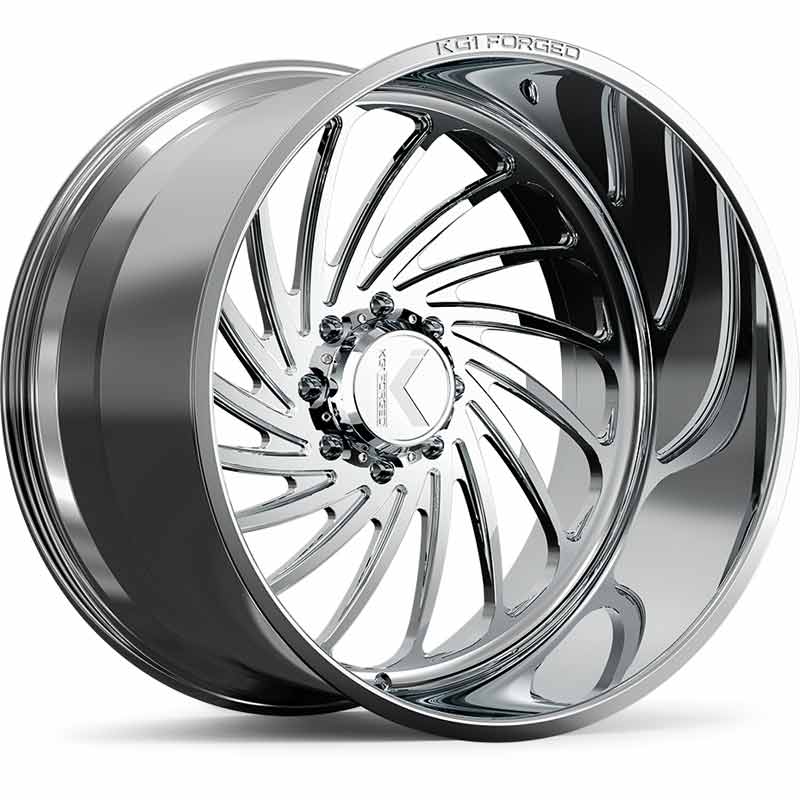 Kg1 Forged Bender Kf023 Polished Milled 24x14 Wheel Kf023241486pm L Xdp