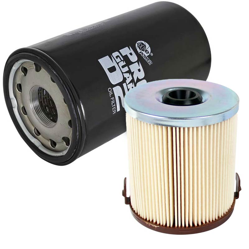 Ford 7.3L Powerstroke Oil & Fuel Filter Bundle (Aftermarket Filters ...