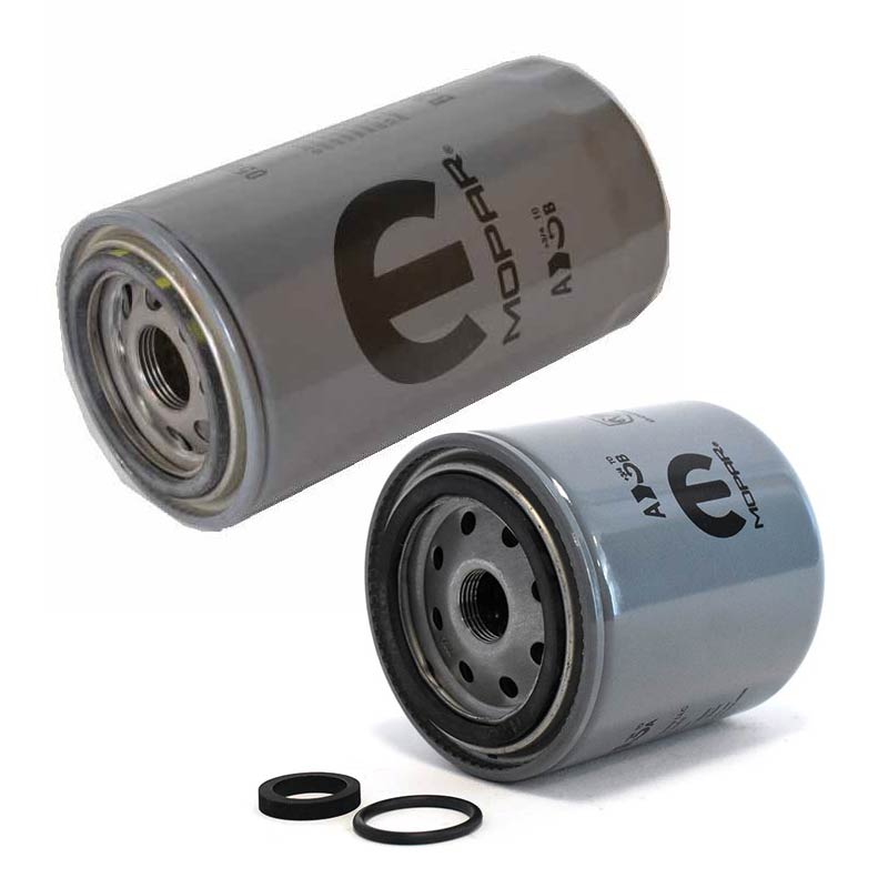 Dodge 5.9L 12-Valve Diesel Oil & Fuel Filter Bundle (OE Filters) XDK167 ...