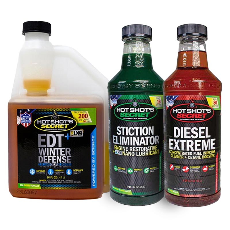 Hot Shot's Secret Winter Diesel Saver Fuel Additive Bundle XDK613 | XDP