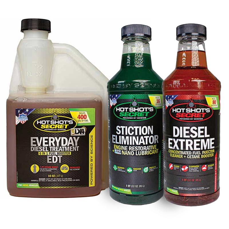 Hot Shot's Secret Diesel Saver Fuel Additive Bundle XDK614 | XDP
