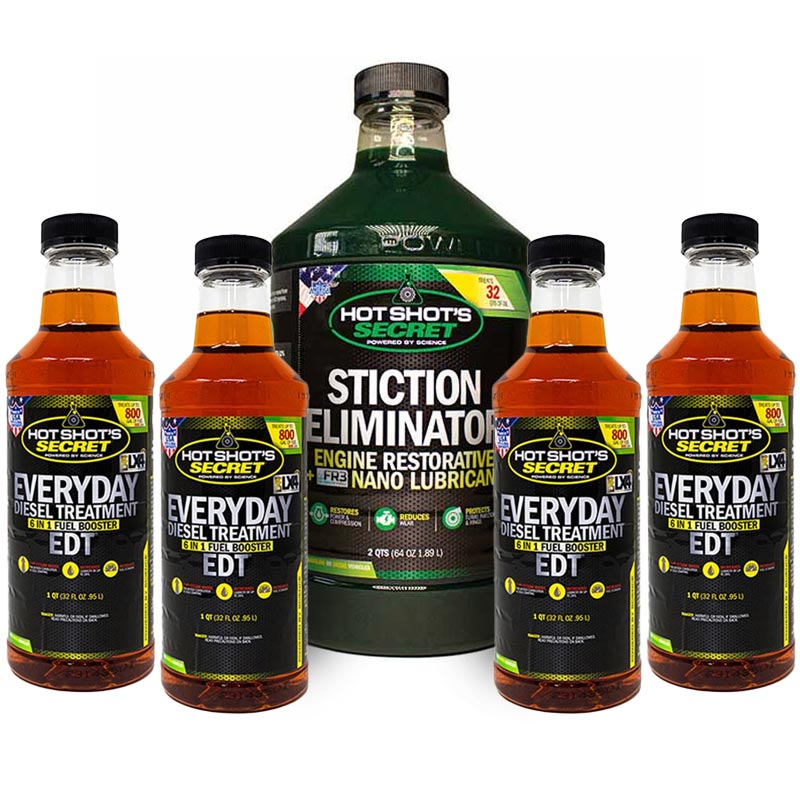 Hot Shot's Secret Semi Prevention Oil & Fuel Additive Bundle XDK623 | XDP