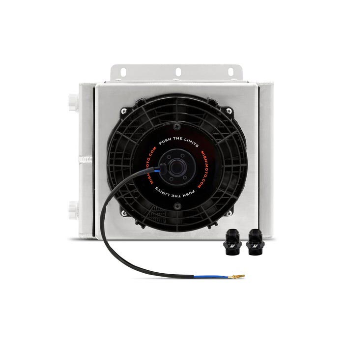 Mishimoto MMOC-23-K Universal Oil Cooler Kit (23-Row Cooler With 8" Fan ...