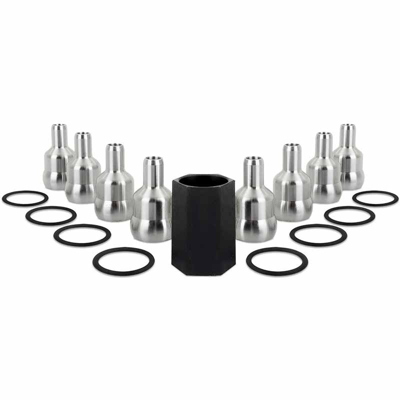 Mishimoto MMOR-F2D-03 High Pressure Oil Rail Ball Tubes (Set Of 8) | XDP