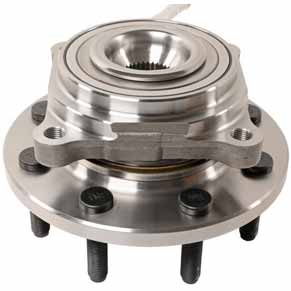 MOOG 515206 Wheel Bearing & Hub Assembly (With ABS Sensor) | XDP