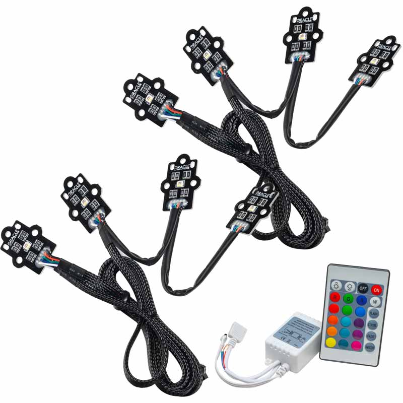 Oracle 1452-504 ColorShift Headlight DRL Kit With Simple Controller | XDP