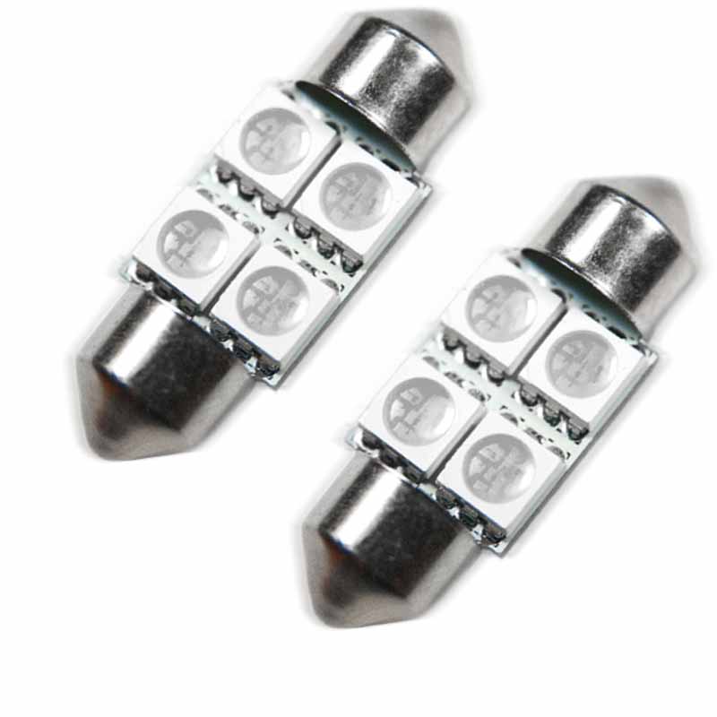 Oracle 5203-002 33mm Blue LED 3-Chip Festoon Bulbs | XDP
