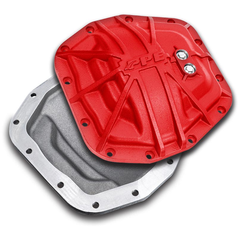 PPE 238043312 Red M210 HD Nodular Iron Front Differential Cover | XDP