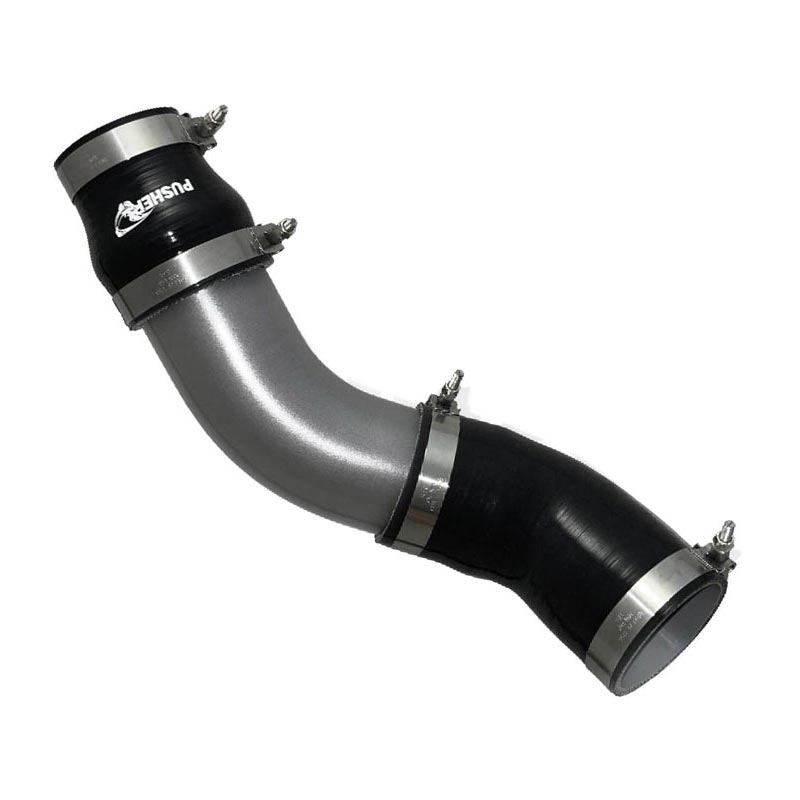 Pusher PDC9402MHP_N 3.5" MEGA Pass Side Intercooler Pipe - Raw | XDP