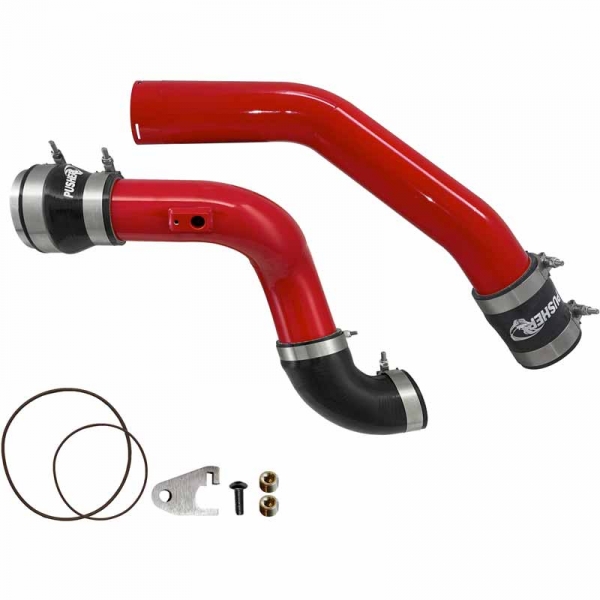 Pusher PFP1114KTA_R 3" Hot & Cold Side Intercooler Pipes - Gloss Red | XDP