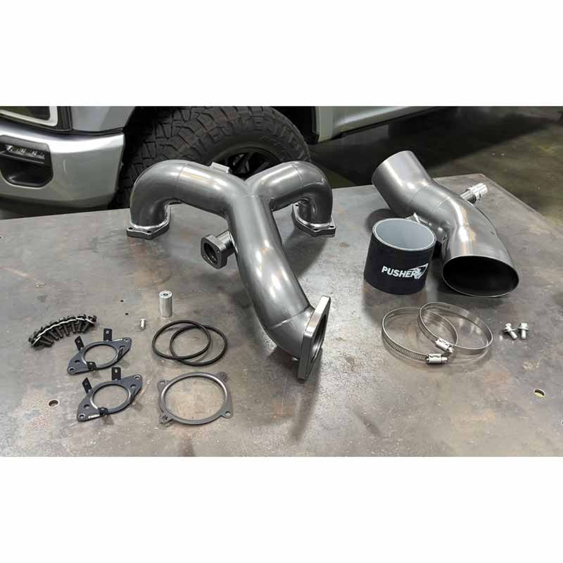 Pusher PFP1519ISE_T Powerflow Intake Manifold/Turbo Inlet - Titanium | XDP