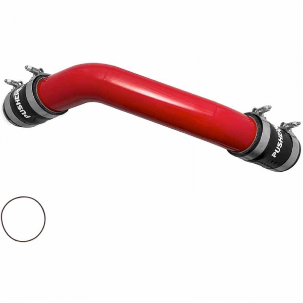 Pusher PFP15XXHP2_R 3" Hot Side Intercooler Pipe (2-Piece) - Red | XDP