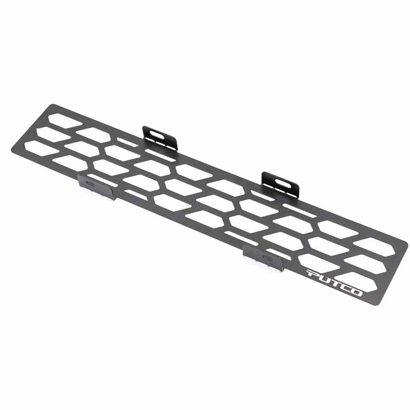 Putco 83172 Black SS Bumper Grille Insert (Hex Shield Design) | XDP