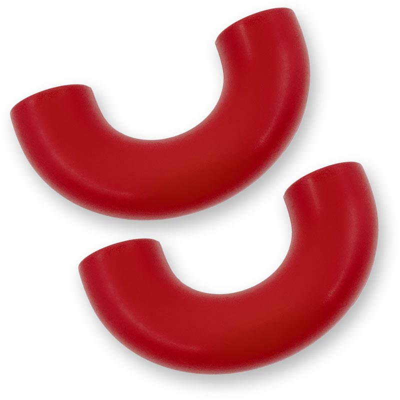 Recon Silicone Tow Hook Cover Set - Red 264004F150RD | XDP