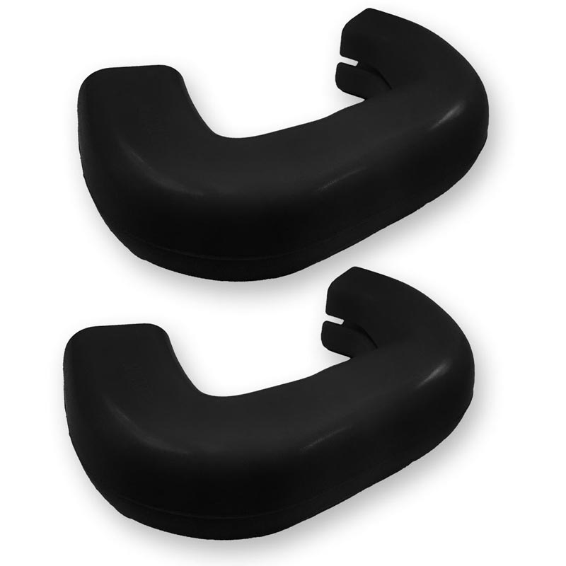 Recon Silicone Tow Hook Cover Set - Black 264004GMLDBK | XDP