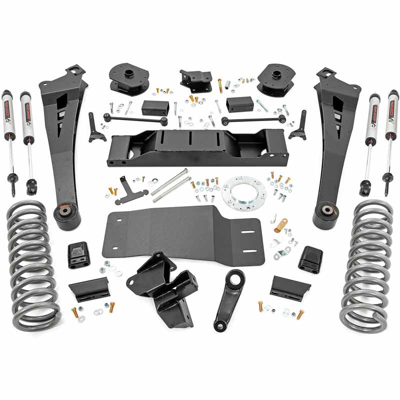 Rough Country 36070 5" Lift Kit With V2 Monotube Shocks | XDP