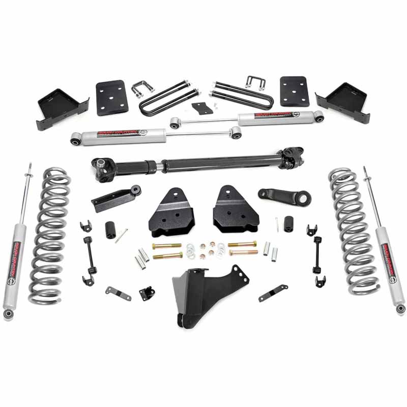 Rough Country 51721 6" Lift Kit With N3 Shocks & Front Driveshaft | XDP