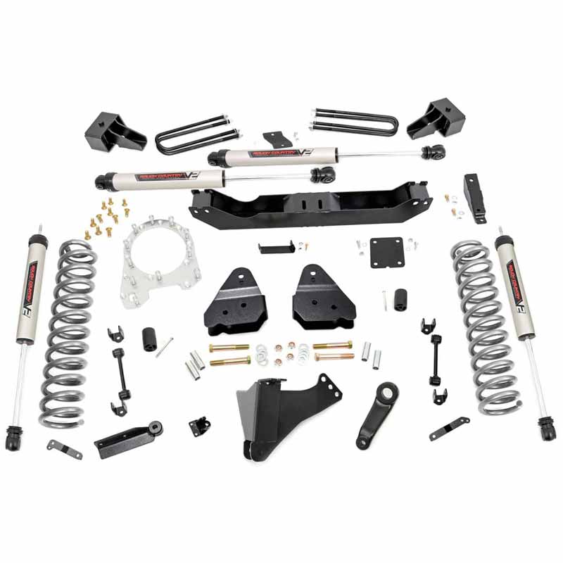 Rough Country 55970 4.5" Lift Kit With V2 Monotube Shocks | XDP