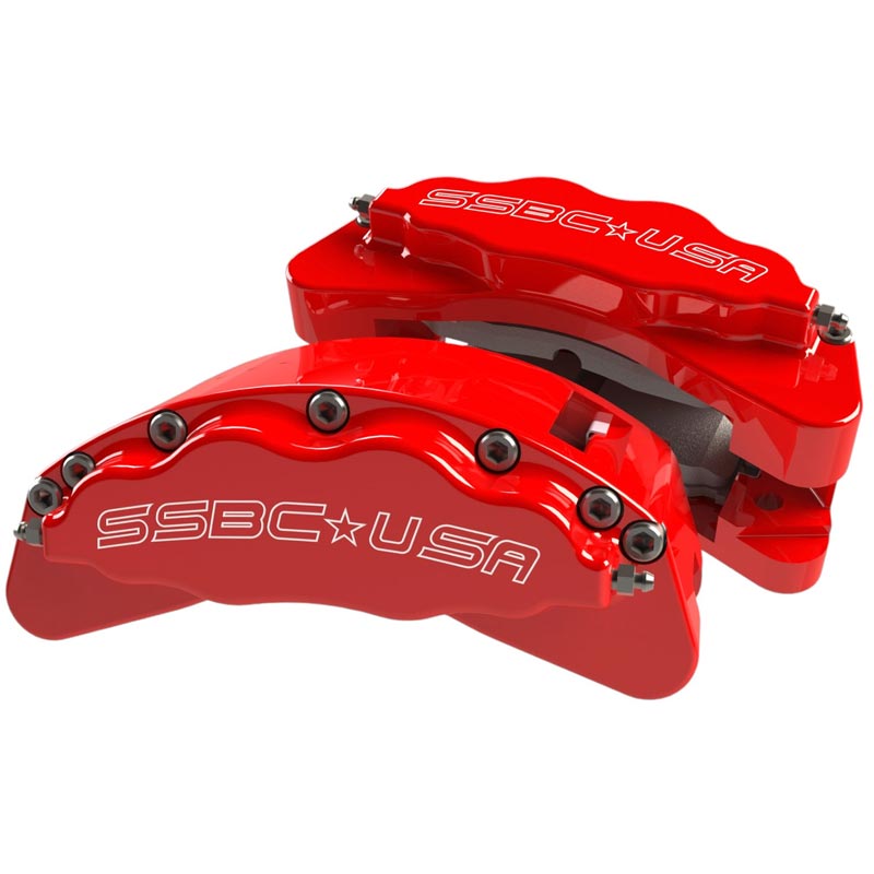 SSBC-USA A403-21R B8 Barbarian Red Brake Calipers (Rear) | XDP