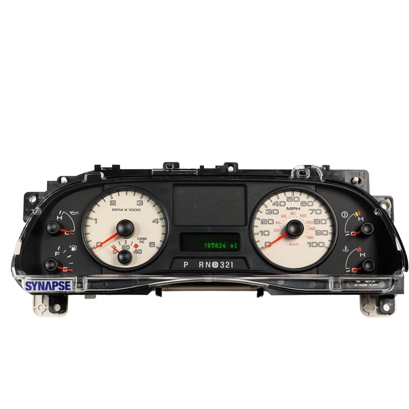 Synapse Auto Gauge Instrument Cluster (For Ford Super Duty Lariat/King ...