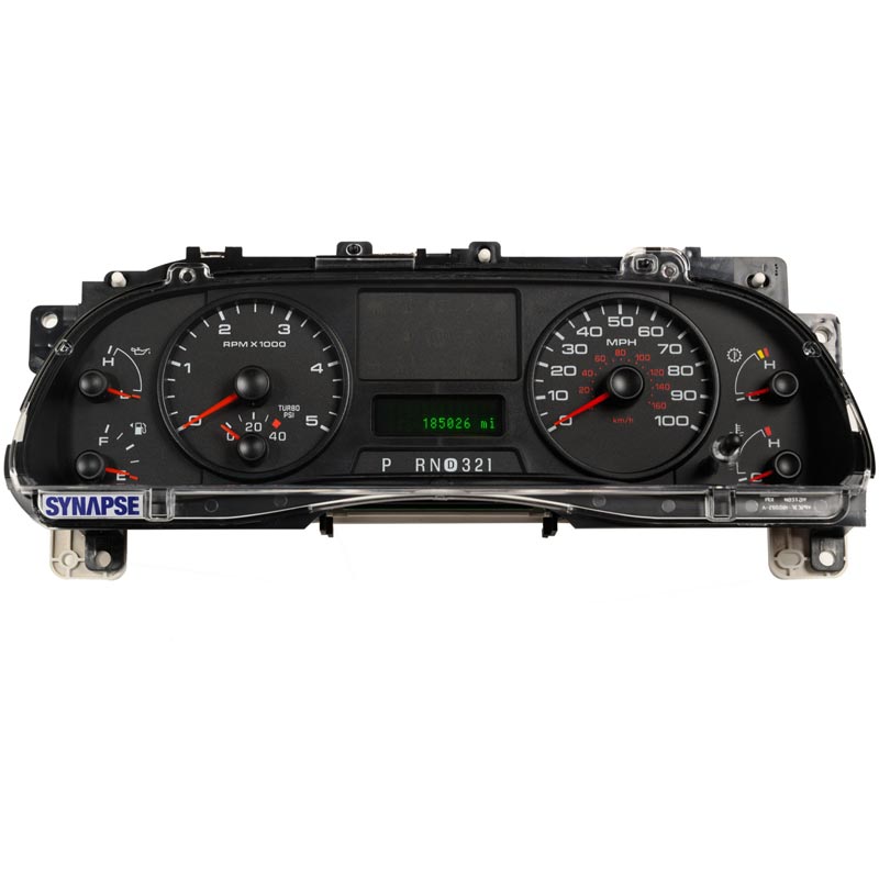 Synapse Auto Gauge Instrument Cluster (For Ford Super Duty XL/XLT ...