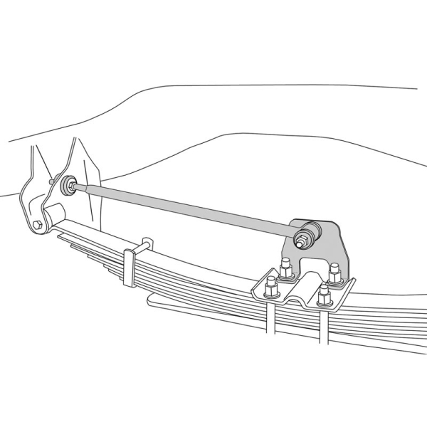 Tuff Country 30997 Dodge Traction Bars | XDP