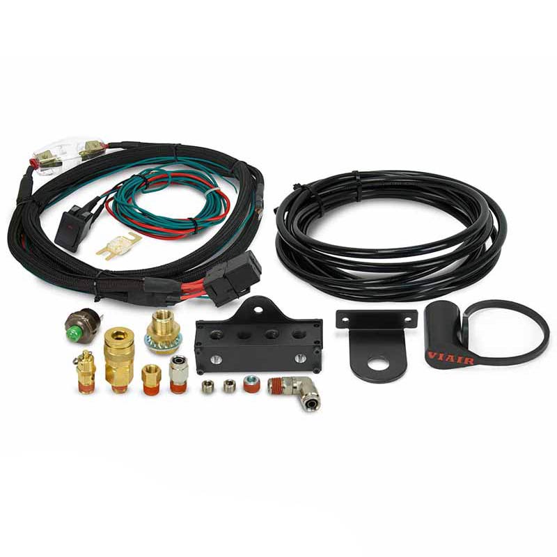 Viair 80201 Dual On-Board Air Hook Up Kit - 200 PSI (1/4" Ports) | XDP