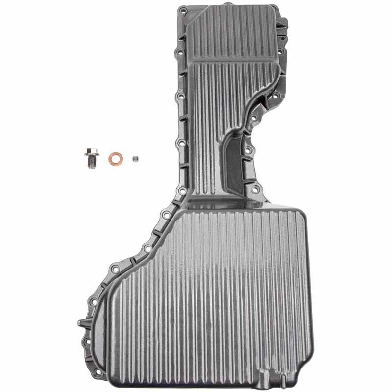 Wehrli Custom Fab WCF100134-GRY Aluminum Engine Oil Pan - WCFab Grey | XDP