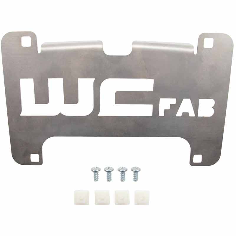 Wehrli Custom Fab WCF100156 Front License Plate Mount Bracket | XDP