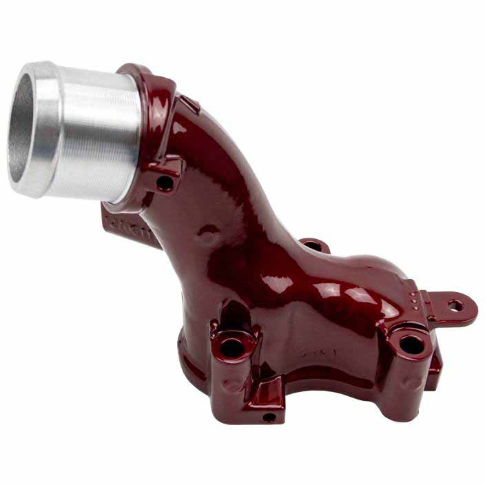 Wehrli Custom Fab WCF100188-GRY Thermostat Housing - WCFab Grey | XDP