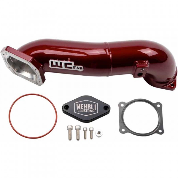 WCFab WCF100328 3" Upper Crossover Intercooler Pipe Kit | XDP