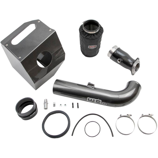 WCFab 4" Stage 2 Intake Kit W/ Air Box - Fine Texture Black WCF100360 ...