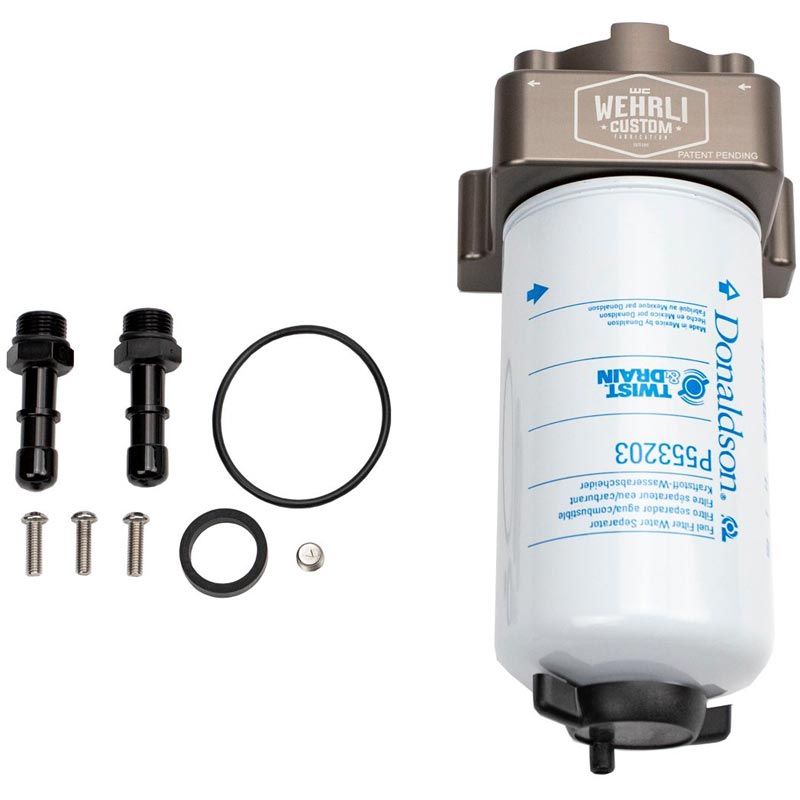 WCFab WCF100361 Duramax Fuel Filter Housing (Long Bed) | XDP