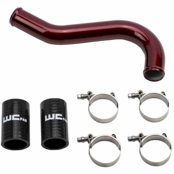 Wehrli Custom Fab WCF100622-RED Upper Coolant Pipe WCFab Red | XDP