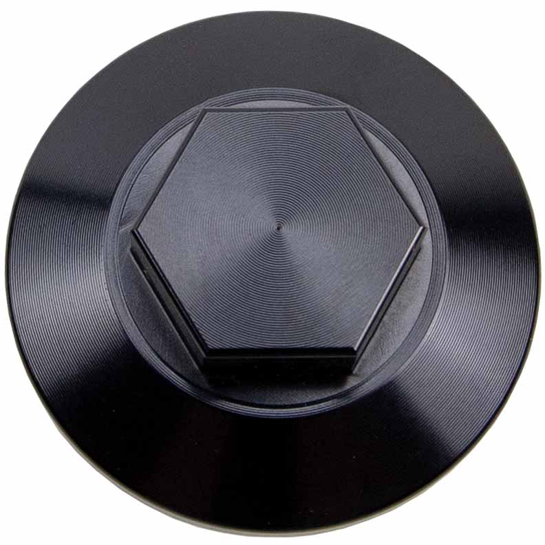 WCFab WCF205-459-BLK Black Anodized Billet ORB Fill Plug | XDP