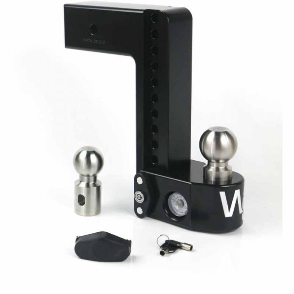 Weigh Safe WS10-3-CER-BLA Black 3" Drop Hitch - 10" Drop | XDP