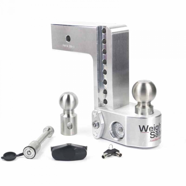 Weigh Safe WS8-3-KA 3" Drop Hitch & Lock Pin - 8" Drop | XDP