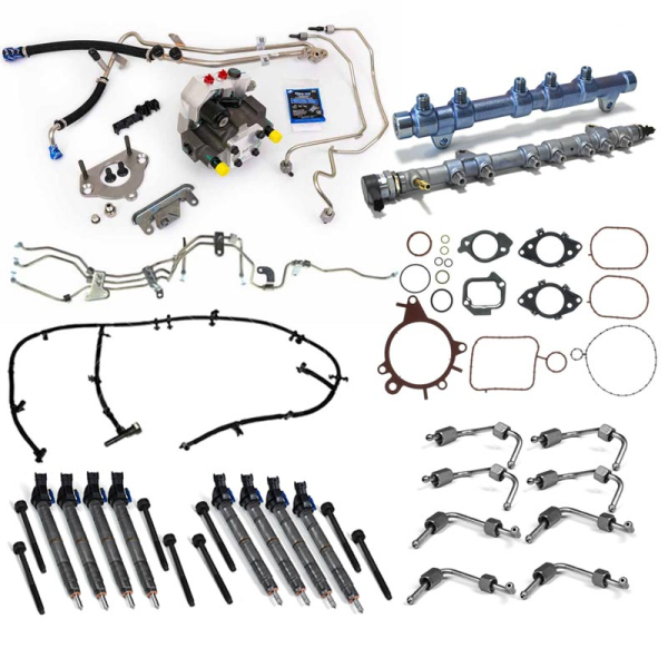 Ford 6.7 Diesel Fuel Contamination Kit With S&S DCR Pump - 2011-2014 ...