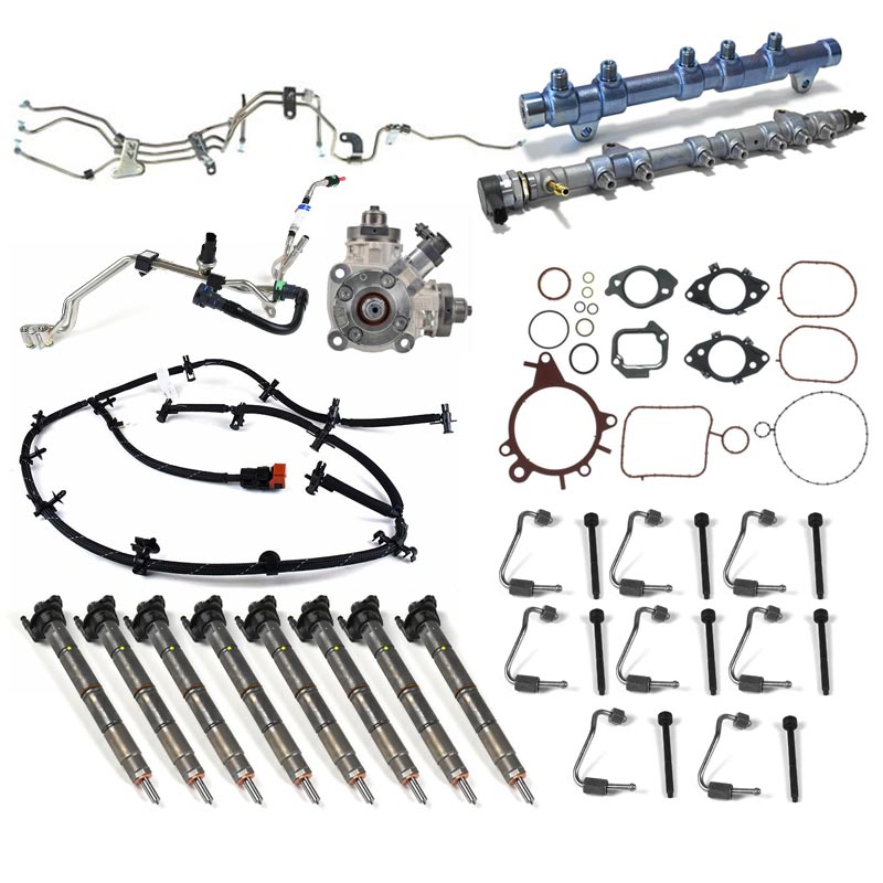 Ford 6.7 Diesel Fuel Contamination Kit - 2017-2019 Ford F250/F350/F450 ...