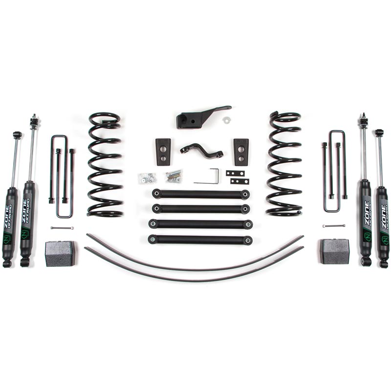 Zone Offroad 5" Lift Kit With Nitro Series Shocks ZOND46N | XDP