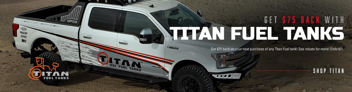 Titan Fuel Tanks | In-Bed & Replacement Tanks | XDP