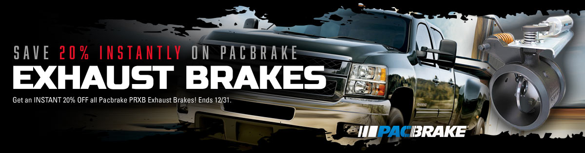 Pacbrake Exhaust Brakes | XDP
